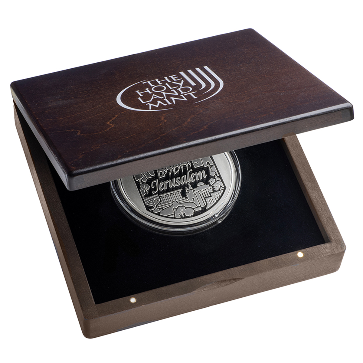 Jerusalem - 1 Kilo Silver Bullion 2026 – Limited Edition in an Elegant ...