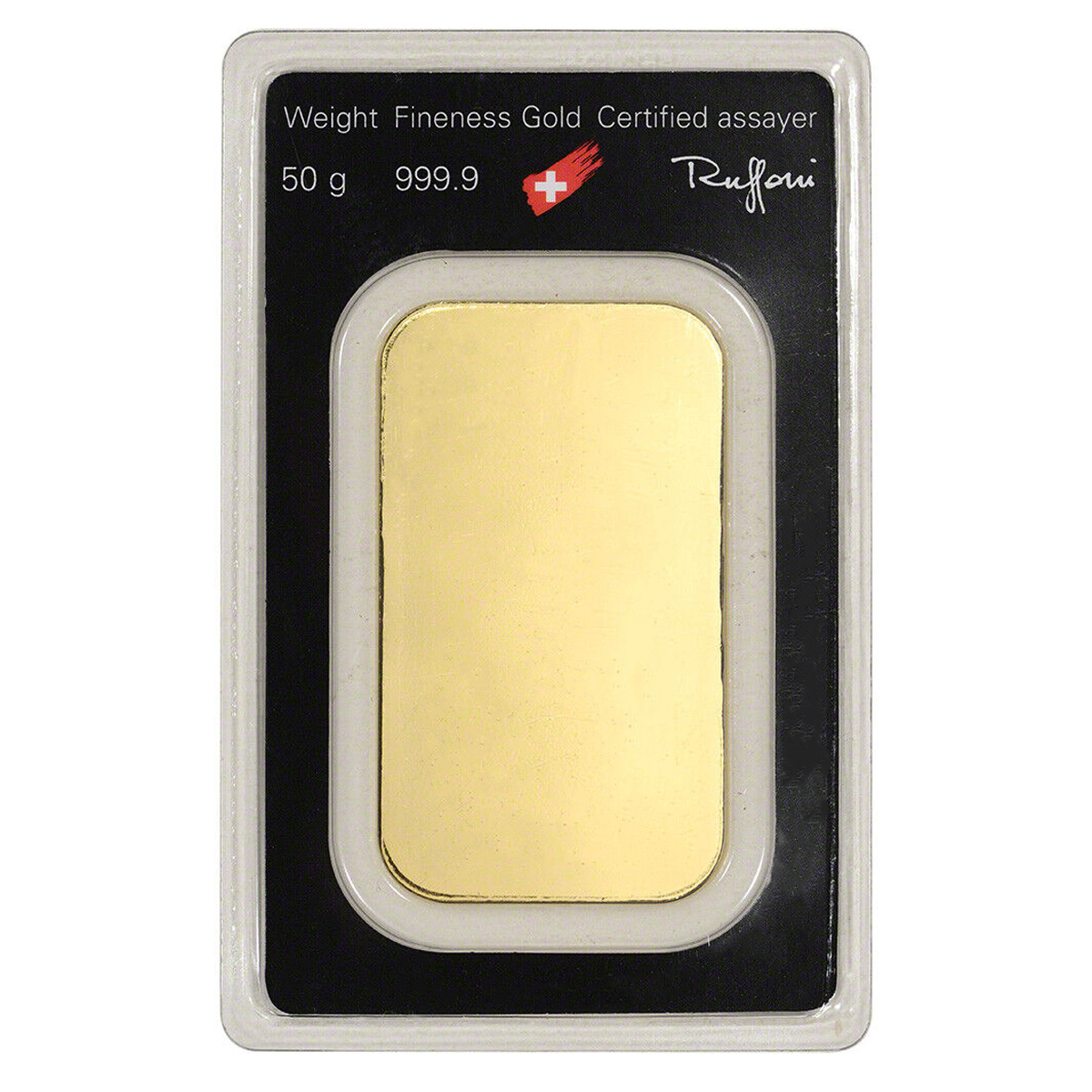 50 grams Gold Bar - Argor-Heraeus