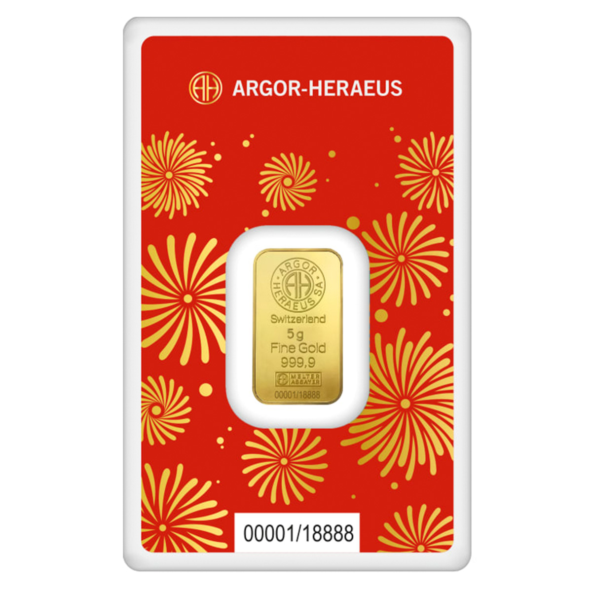 5 Grams Gold Bar - Year of the Snake 2025