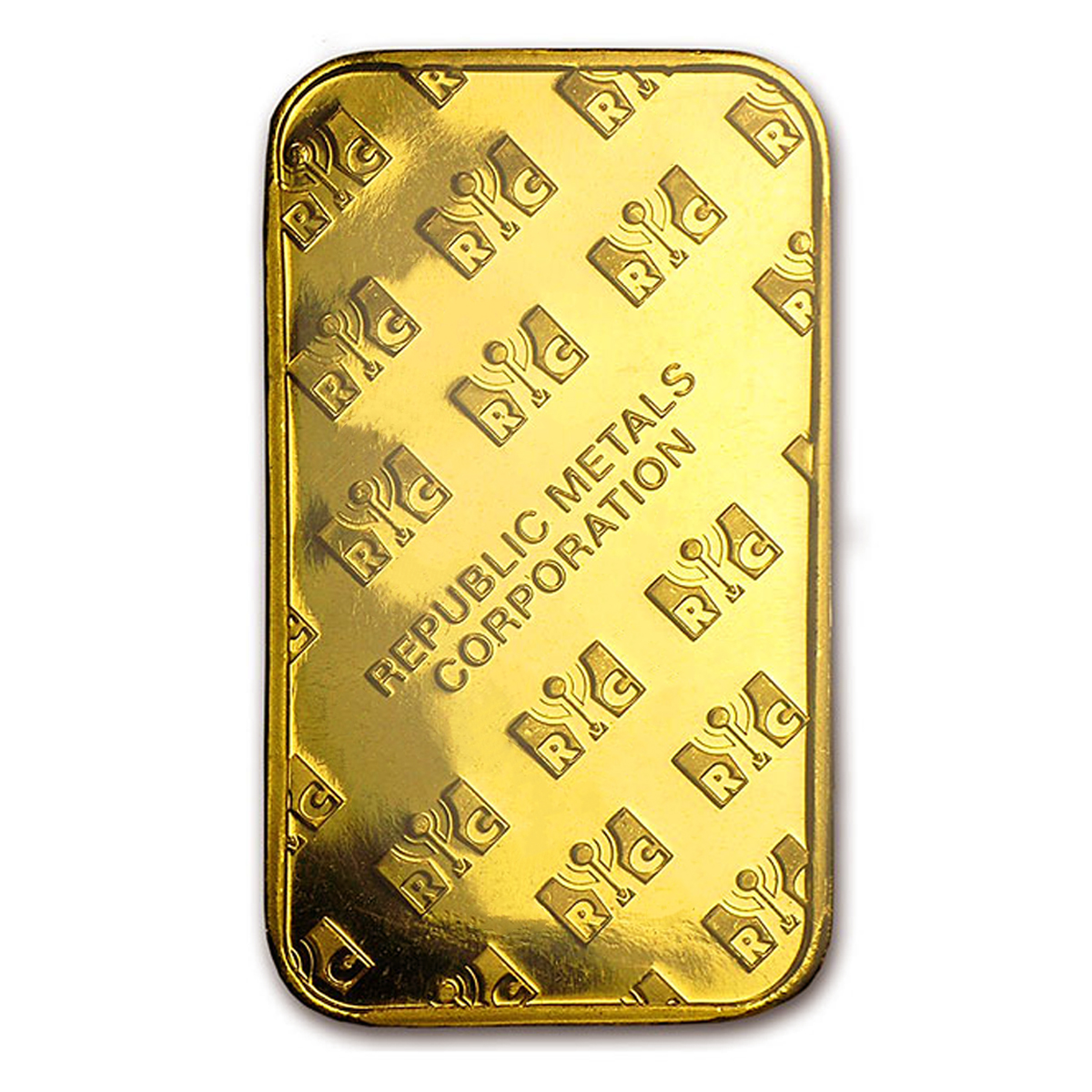 1 oz Gold Bar - Republic Metals