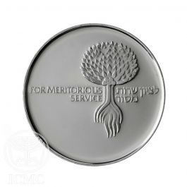 For Meritorious Service - Silver State Medal