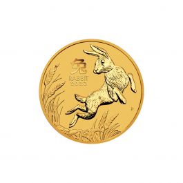 1/4 oz Gold Coin - Year of the Rabbit 2023