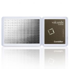 100 GRAM SILVER COMBI BAR VALCAMBI 100 x 1