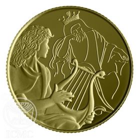 Samson in the Philistine House - Gold Coin